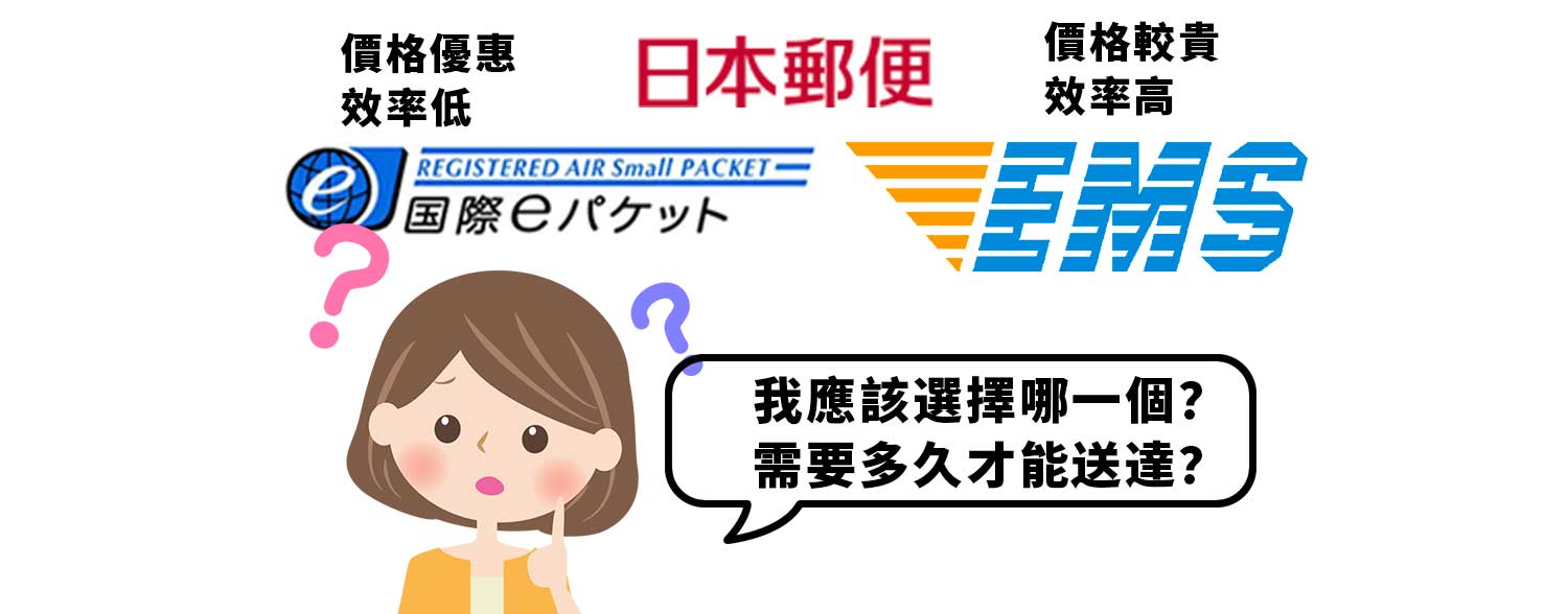 日本海外購物用什麼物流方式？EMS和E Packet的特點，時效，費用比較。 – 小熊藥妝 - 日本藥妝直送台灣