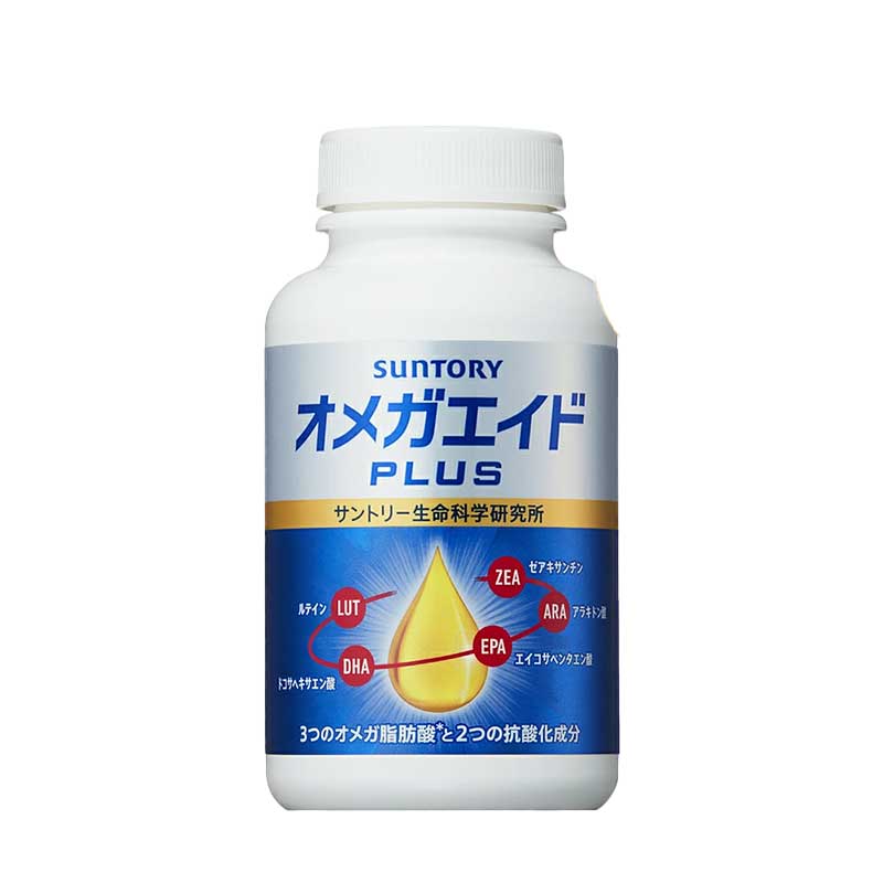Suntory三得利 OMEGA Aid Plus歐米伽援助升級版 提升記憶力NEW – 小熊藥妝 - 日本藥妝直送台灣