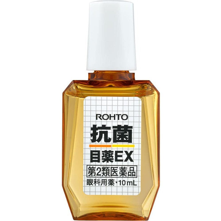 [第2類醫藥品] 樂敦製藥 ROHTO 抗菌眼藥水EX 10ml 治療結膜炎 – 小熊藥妝 - 日本藥妝直送台灣
